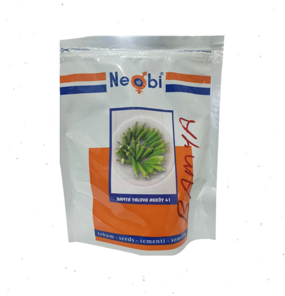 Neobi Yalova Akköy 41 Bamya Tohumu 500 Gram - Dört Mevsim Tarım